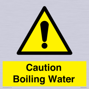 Caution Boiling Water - WK5787