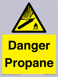 Danger Propane from Safety Sign Supplies