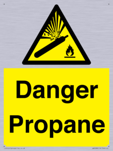 Danger Propane from Safety Sign Supplies