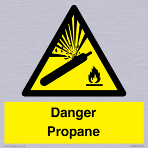 Danger Propane from Safety Sign Supplies