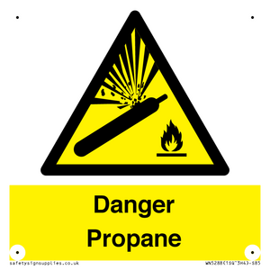 Danger Propane from Safety Sign Supplies