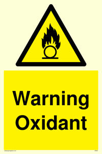 oxidant from Safety Sign Supplies