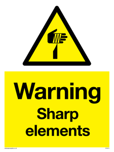 Warning Sharp elements - WV5574