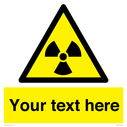 W003 Warning: Radioactive material or ionizing radiation from Safety ...