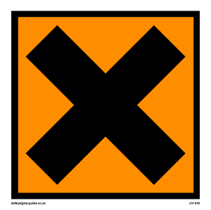 Irritant - CHIP from Safety Sign Supplies