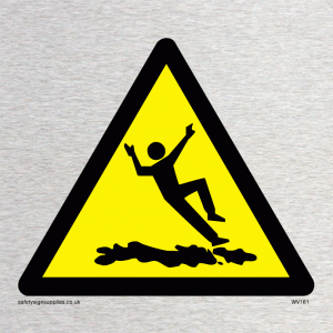 slippery surface symbol only from Safety Sign Supplies