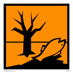Hazardous to the environment - CHIP Sign from Safety Sign Supplies